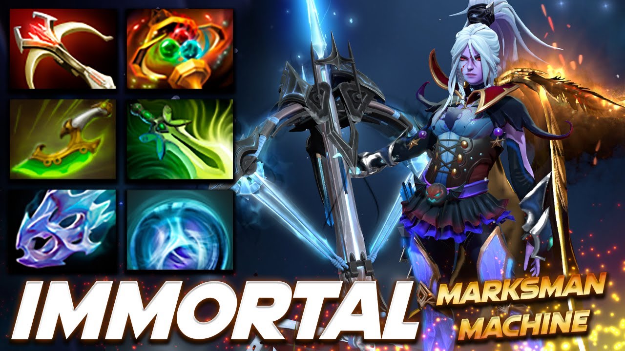 Drow Ranger Immortal Marksman Machine - Dota 2 Pro Gameplay [Watch ...