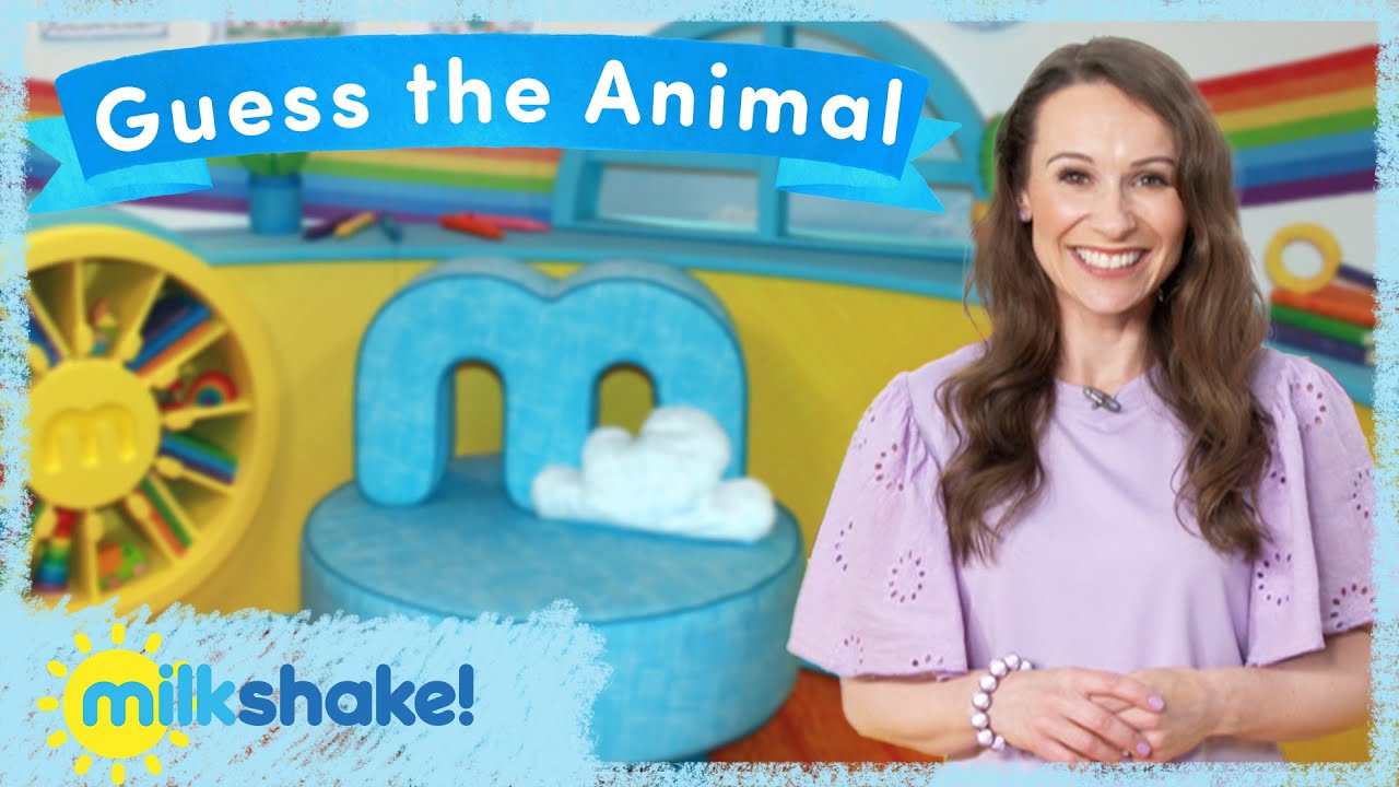 Milkshake! Studio Games | Guess the Animal | Jen - YouTube