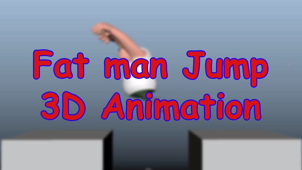 Fat Man Jump - YouTube