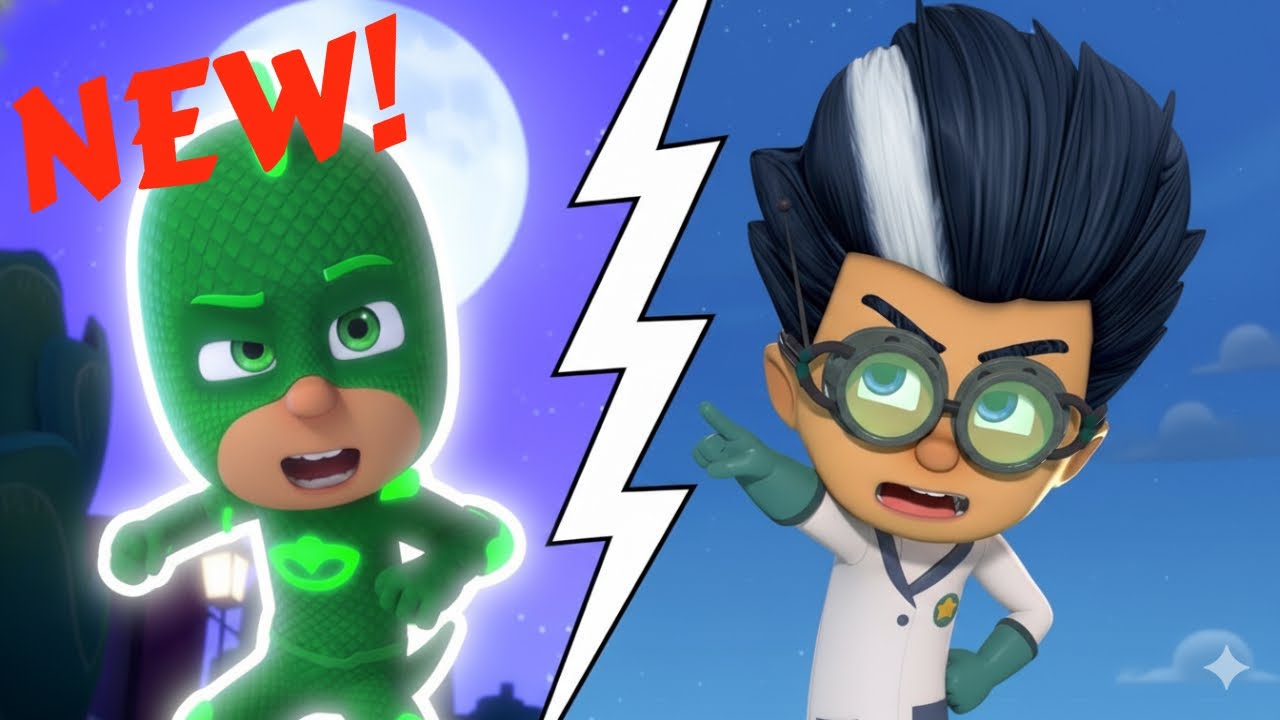 NEW ⭐ PJ Masks - Catboy VS. Robo-Cat 🤖 Animated Superhero Series ⚡ ...