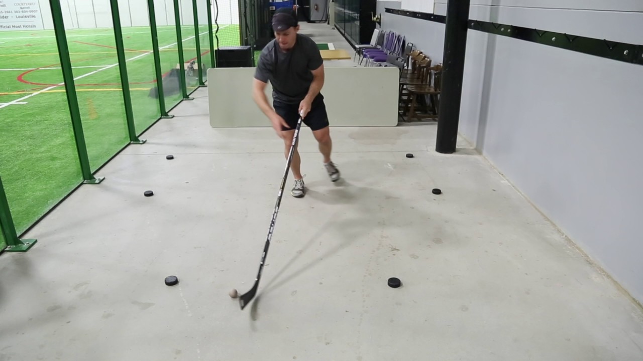 Pavel Datsyuk Off-Ice Stick Handling Drill - Six Puck With Reach - One ...