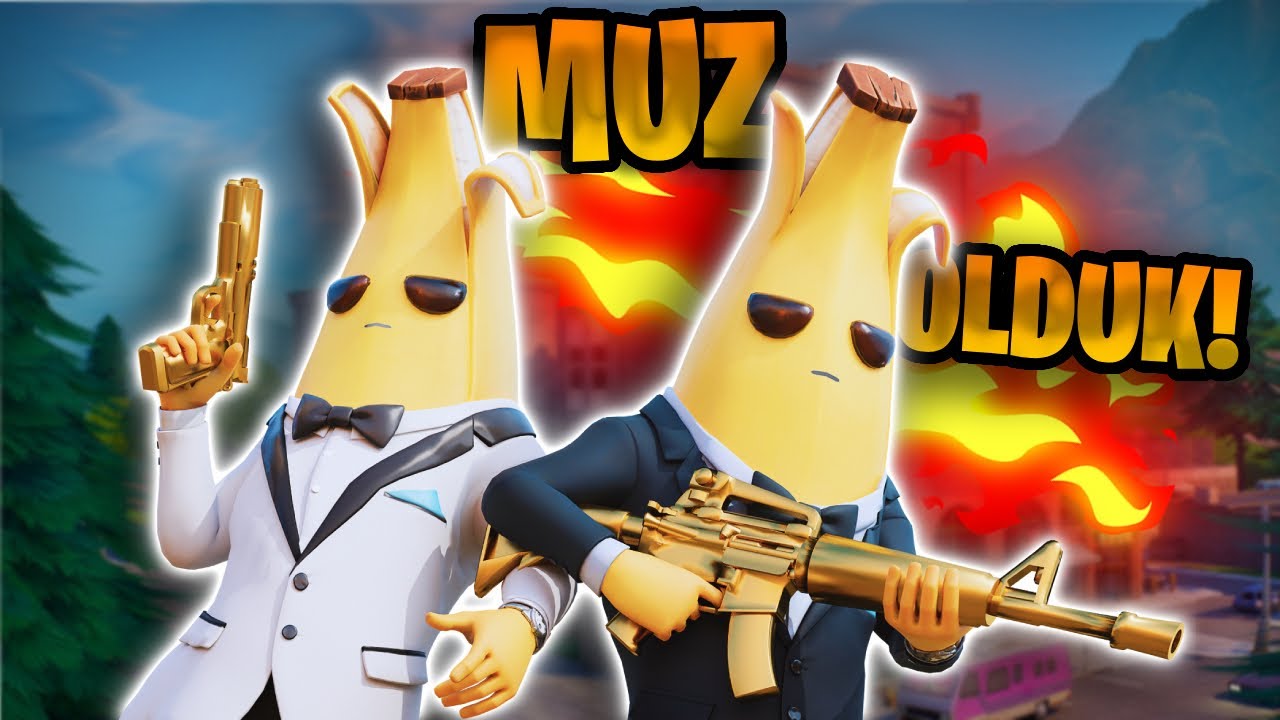Muz Olduk (Handcam Gameplay) [Fortnite Türkçe] - YouTube