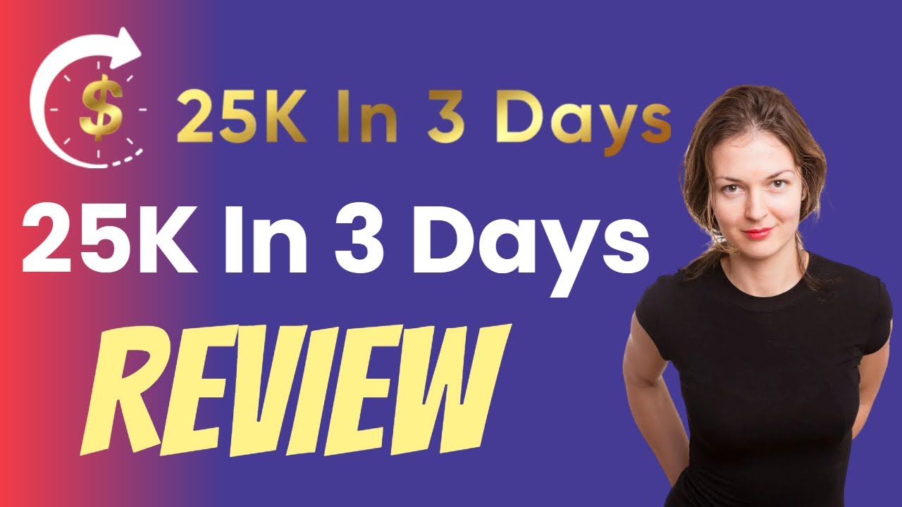 25K In 3 Days REVIEW| Discover How Kevin Generated Over 25K in 3 Days ...