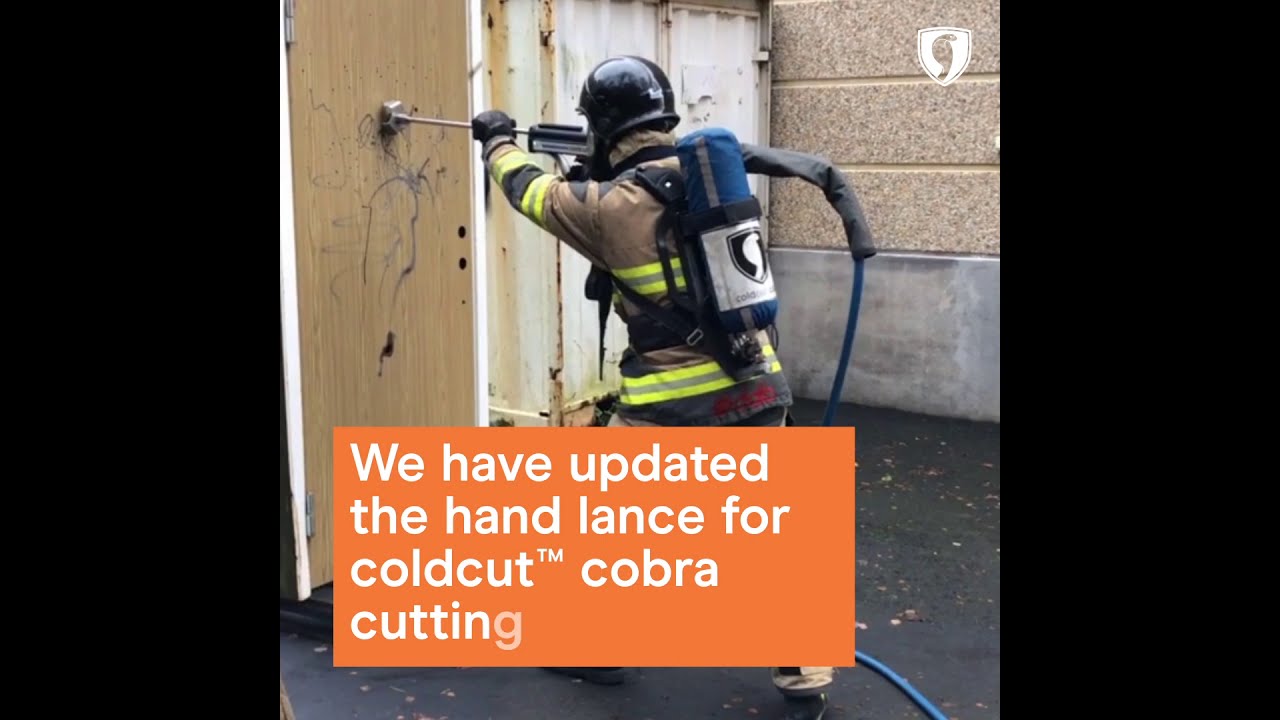 The coldcut™ cobra hand lance - YouTube