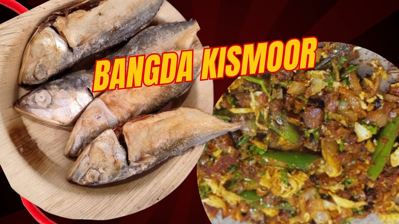 Simple & authentic Bangda Kismoor (Goan Mackerel Stir Fry) - YouTube