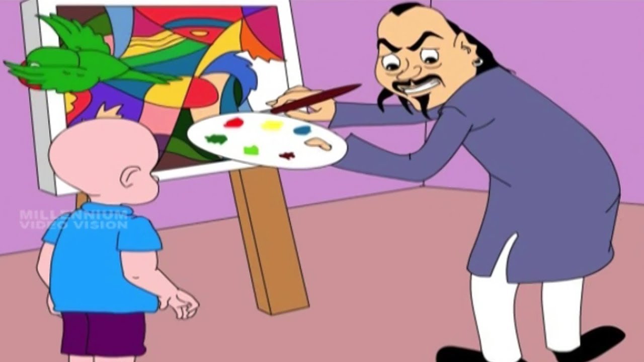 Kids Animated Cartoon Stories | PAINTINGS | English Animated Stories ...