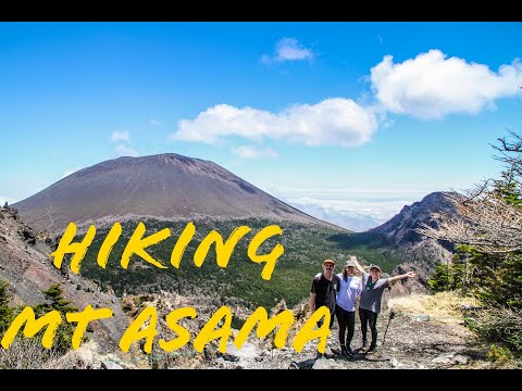 Climbing Mount Asama, Japan's most active volcano on Honshu. Mud, Sweat ...