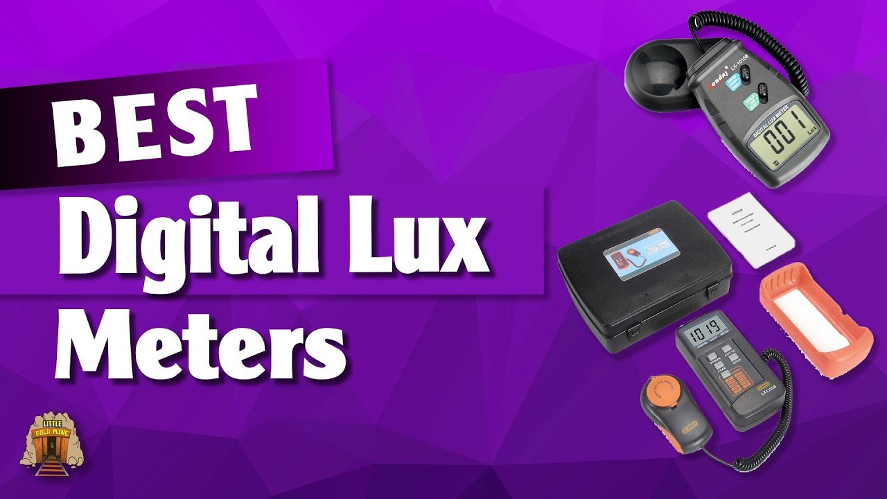 Top 5 Best Digital Lux Meters in 2022 - Review And Buying Guide - YouTube