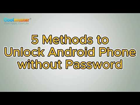 How to Unlock Android Phone without Password [5 Methods] - YouTube