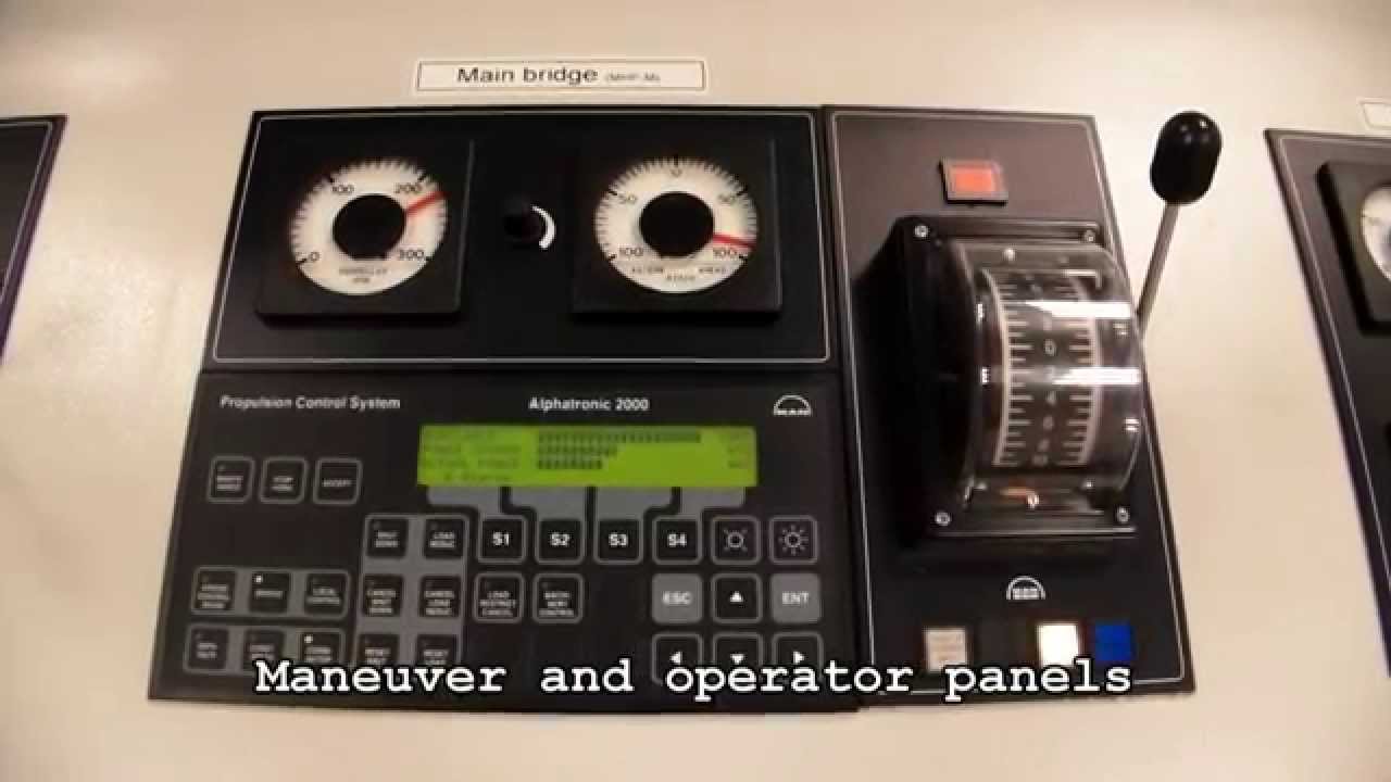 Alphatronic 2000 training simulator - YouTube