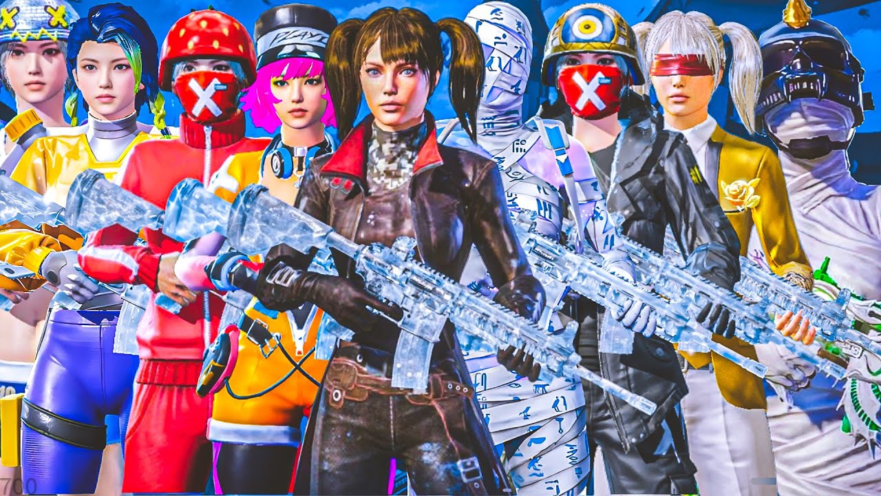 30+ Pubg/Bgmi Characters PNG Pack 🔥 | PNG Charcters For Thumbnail ...