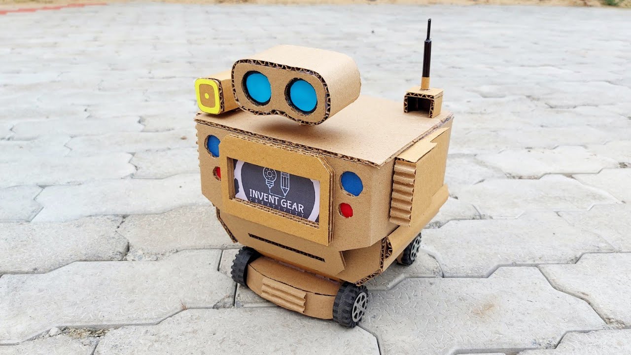 DIY: How To Build Your Own Robot From Cardboard In Just Minutes! - YouTube