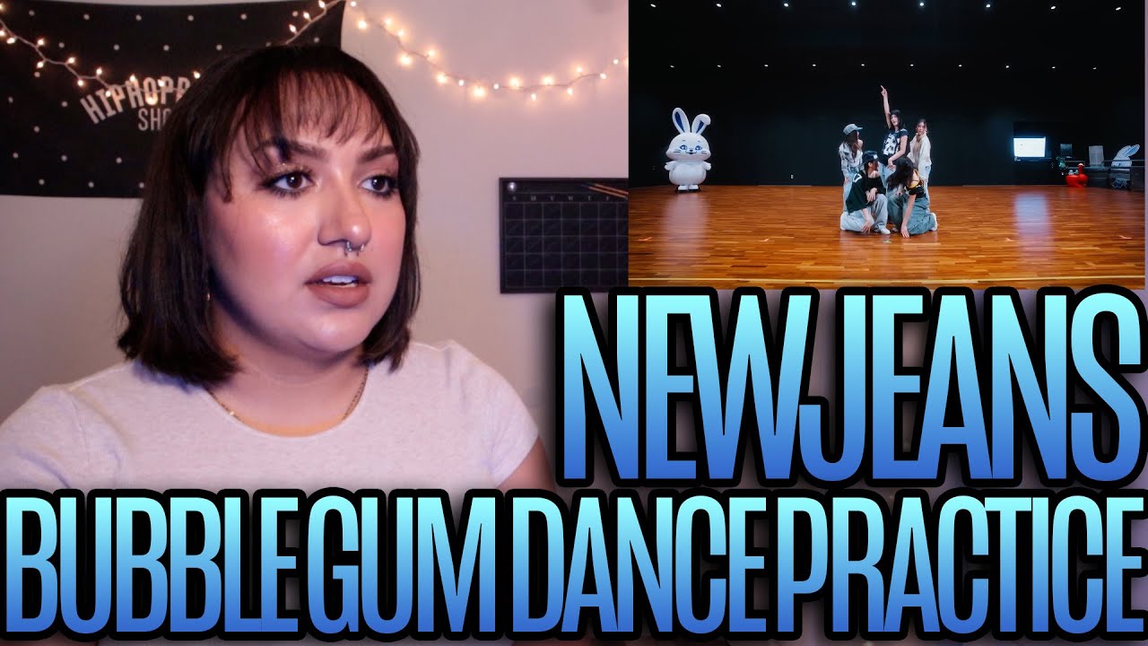 NewJeans (뉴진스) 'Bubble Gum' Dance Practice Reaction - YouTube