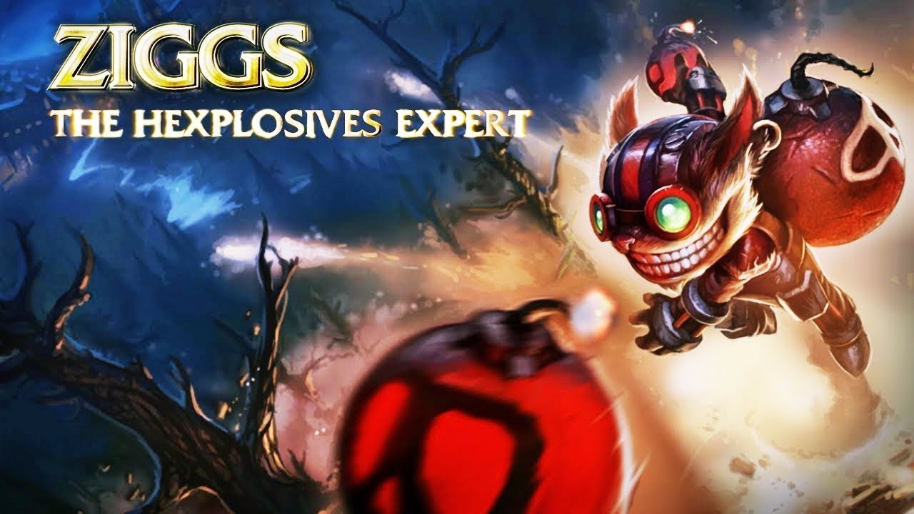 LEAGUE OF LEGENDS: ZIGGS O ADC TIPO BOMBA FULL CRÍTICO- BUILD DE DOENTE ...