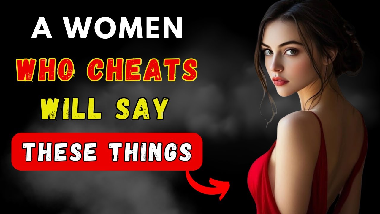 When a woman cheats, this is the first thing she says to you | FEMALE ...
