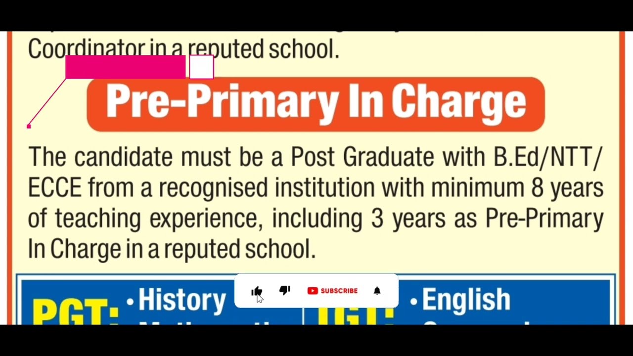 SND PUBLIC SCHOOL PALWAL teacher vacancy for session 2023-24 || 6 ...