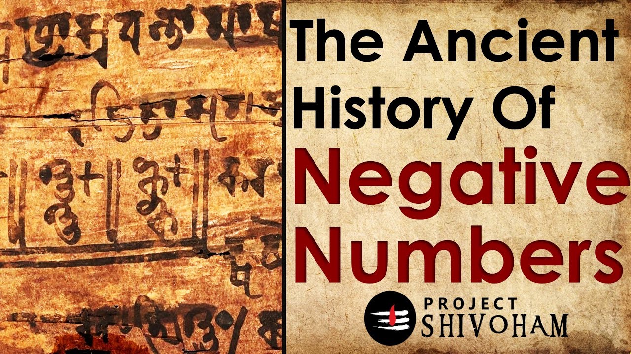 The Ancient History of NEGATIVE NUMBERS - YouTube