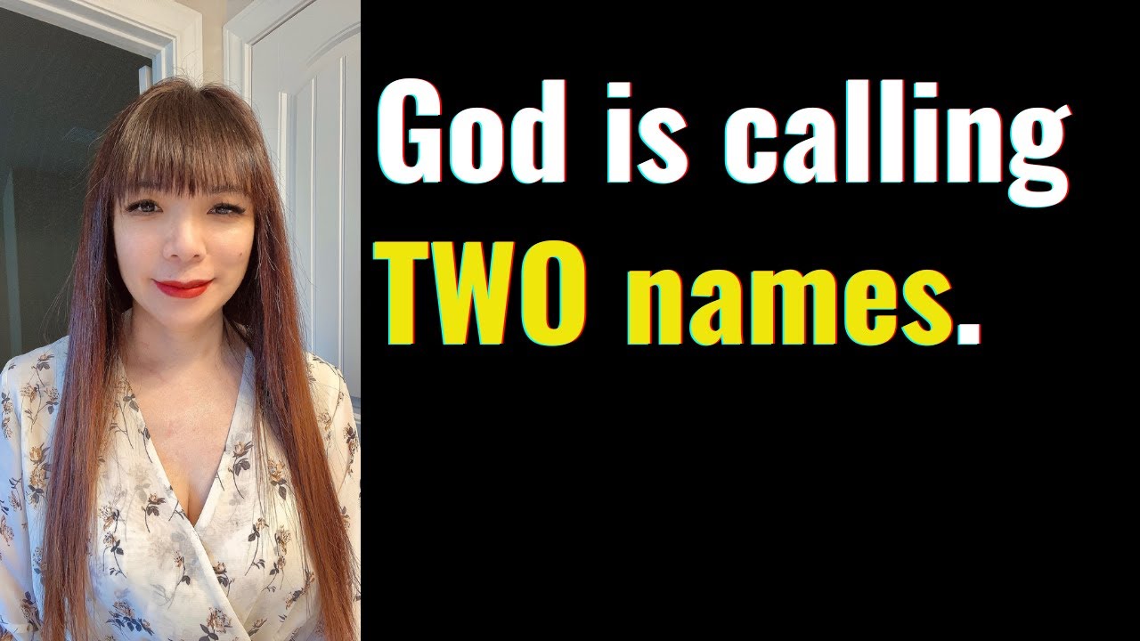 God is calling TWO NAMES..! Good news for YOU. #propheticword # ...