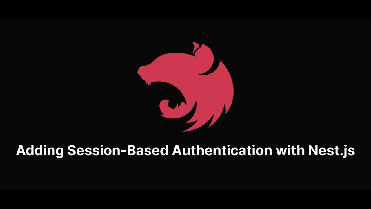 Adding Session Based Authentication With Nestjs Youtube 7383