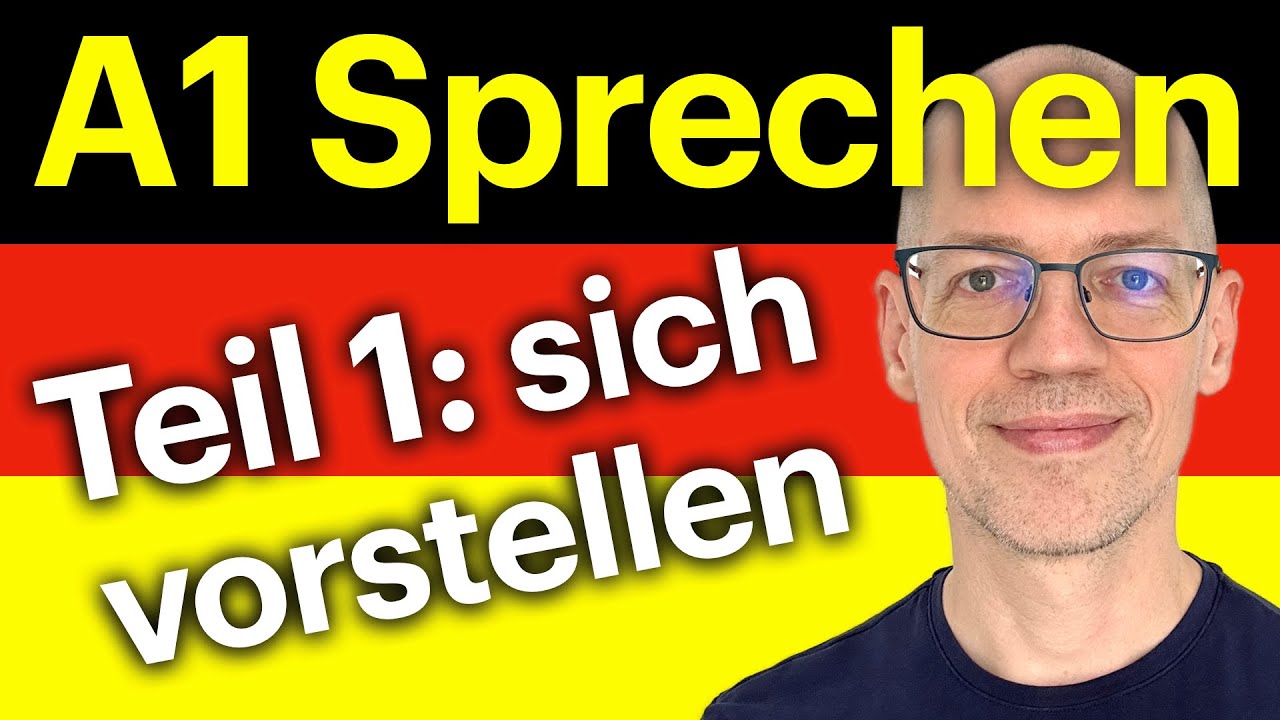 A1 Speaking Exam Part 1. Learn German. - YouTube