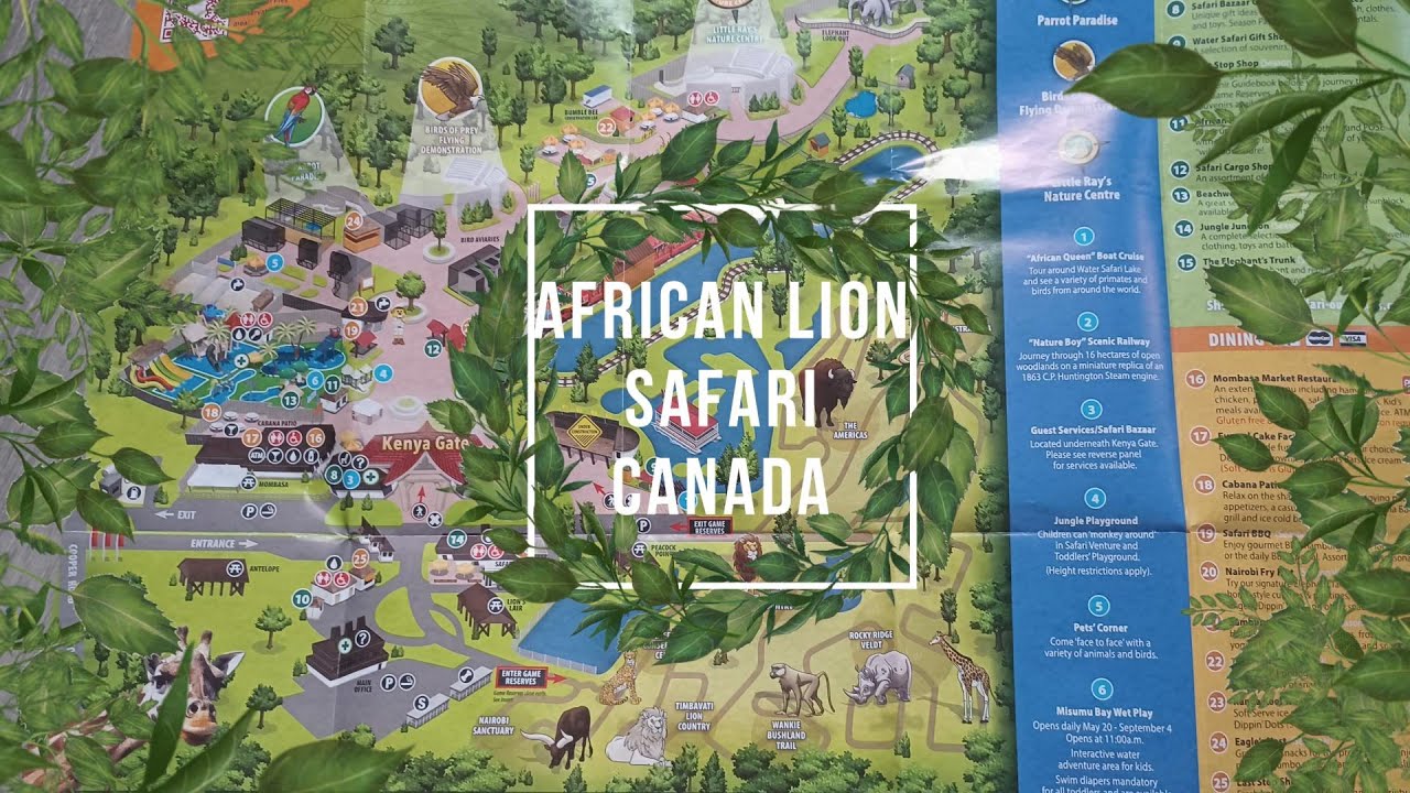 African Lion Safari Cambridge/Hamilton Ontario Canada - what to see/how ...