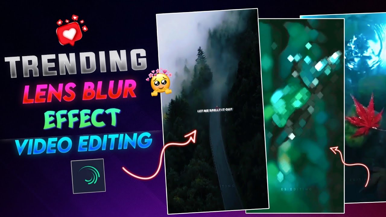 Trending Lens Blur Effect Transitions Video Editing |Lens Blur Effect ...