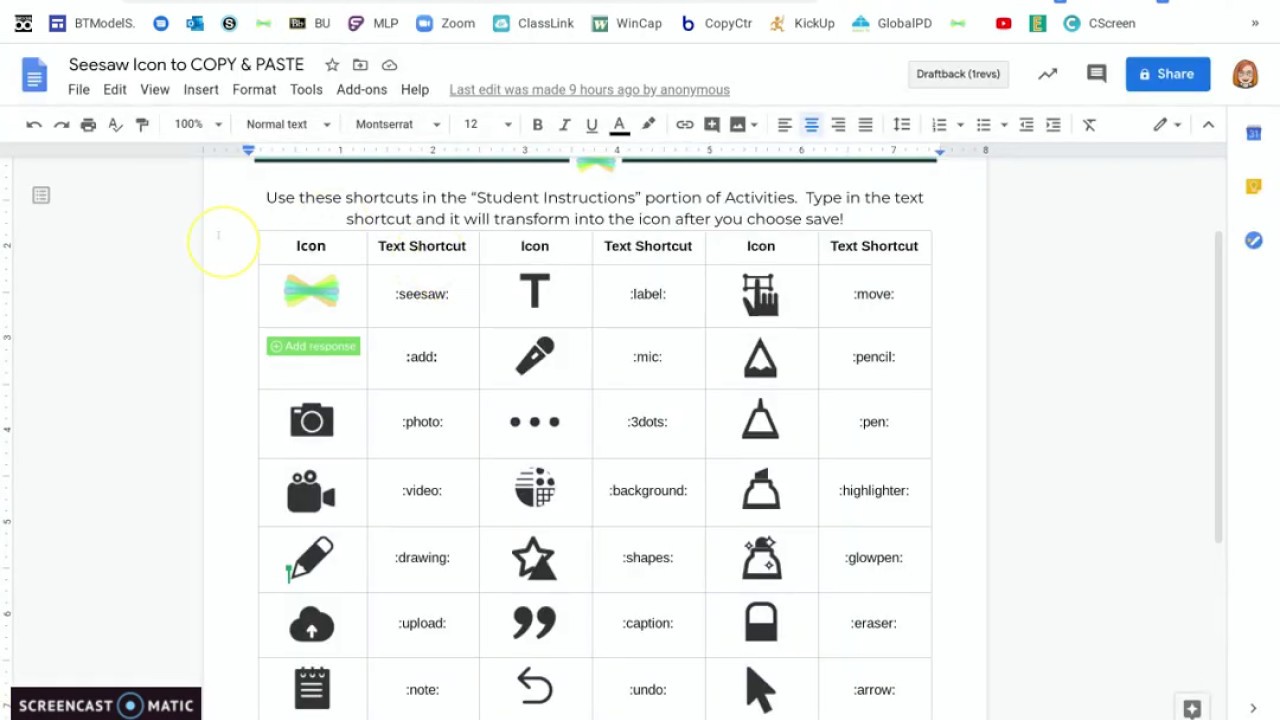 Seesaw - Student Instructions (Coding Text & Recording Voice) - YouTube
