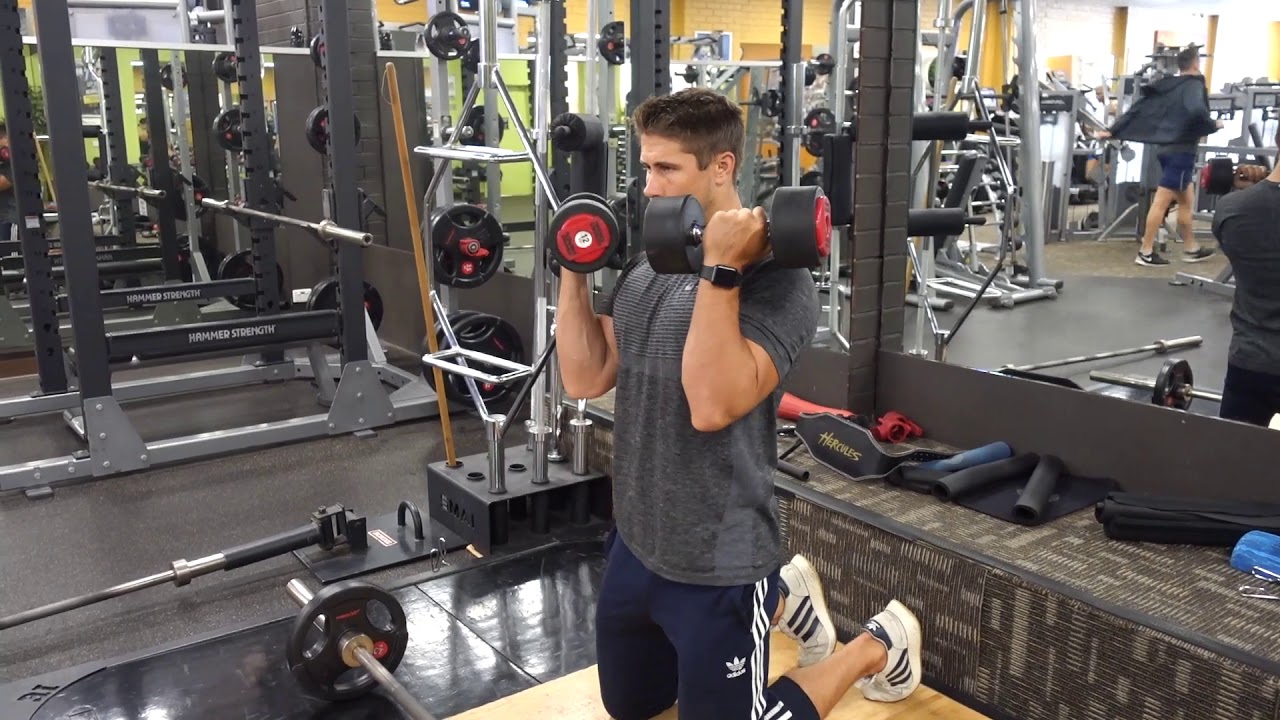 Kneeling DB Clean - YouTube