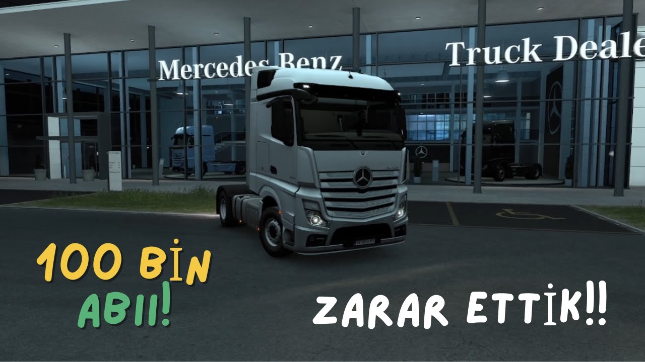 ZARARINA İŞ YAPTIK - TIRI PARK EDEMEDİM - ETS 2 GERÇEK HAYAT (4.BÖLÜM ...