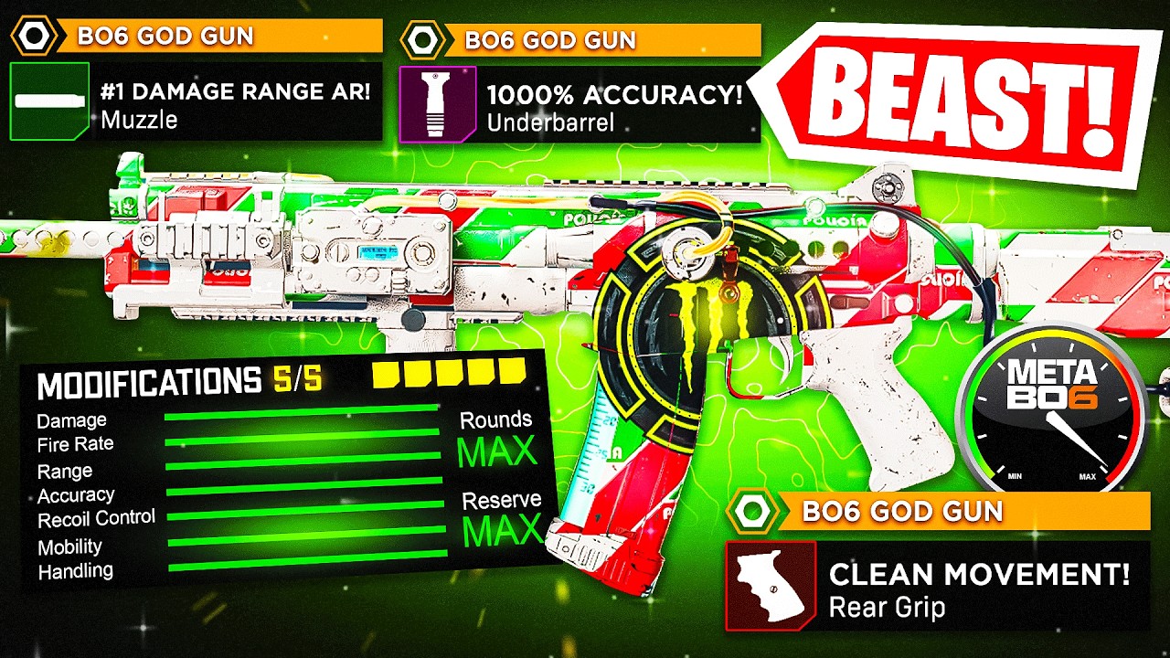 #1 BEST "AMES 85" LOADOUT is POWERFUL in BLACK OPS 6! 🎯 (BO6 Best AMES ...