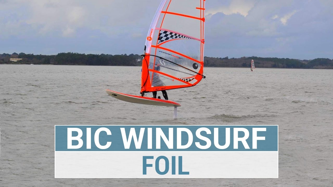 Foil Windsurf by BIC Sport & KerFoils - YouTube