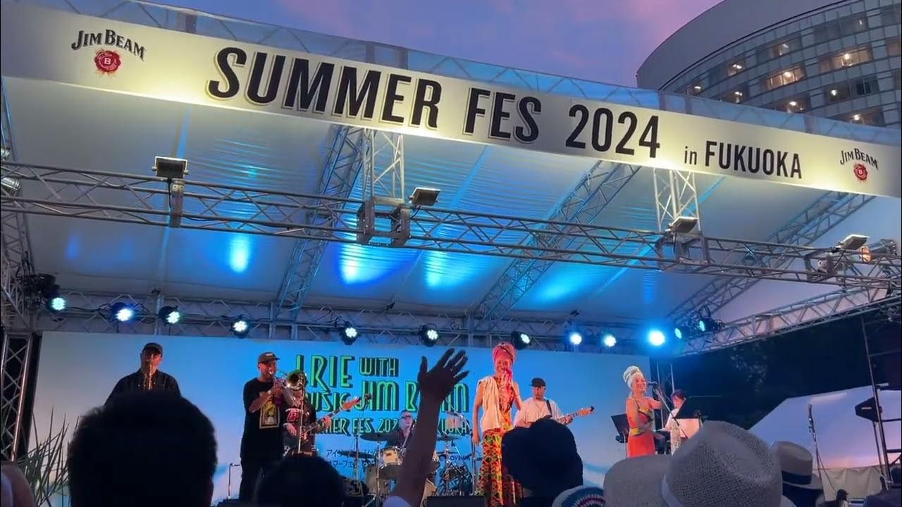 IRIE MUSIC with JIM BEAM SUMMER FES 2024 in FUKUOKA BAGDAD CAFE THE trench townバグダッド・カフェ・ザ・トレンチ ...