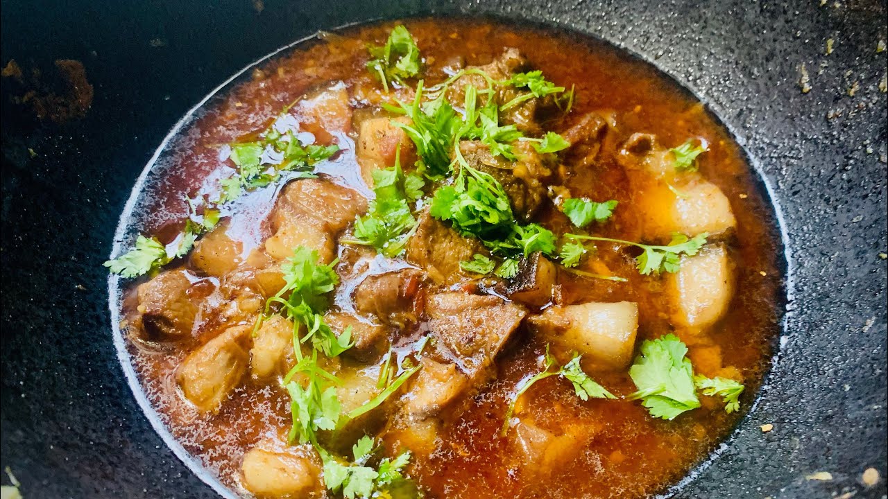 Pork Cook With Bamboo Shoot || Assamese Recipe - YouTube