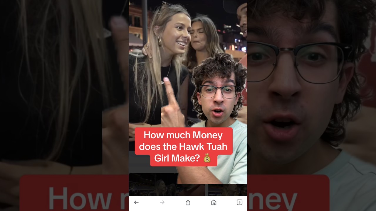Will the Hawk Tuah Girl keep making Bank #hawktuah #fame #money # ...