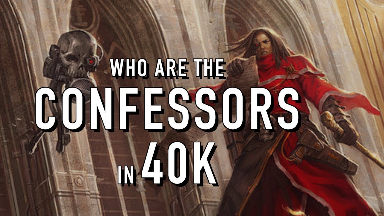 40 Facts and Lore on the Confessors Warhammer 40K - YouTube