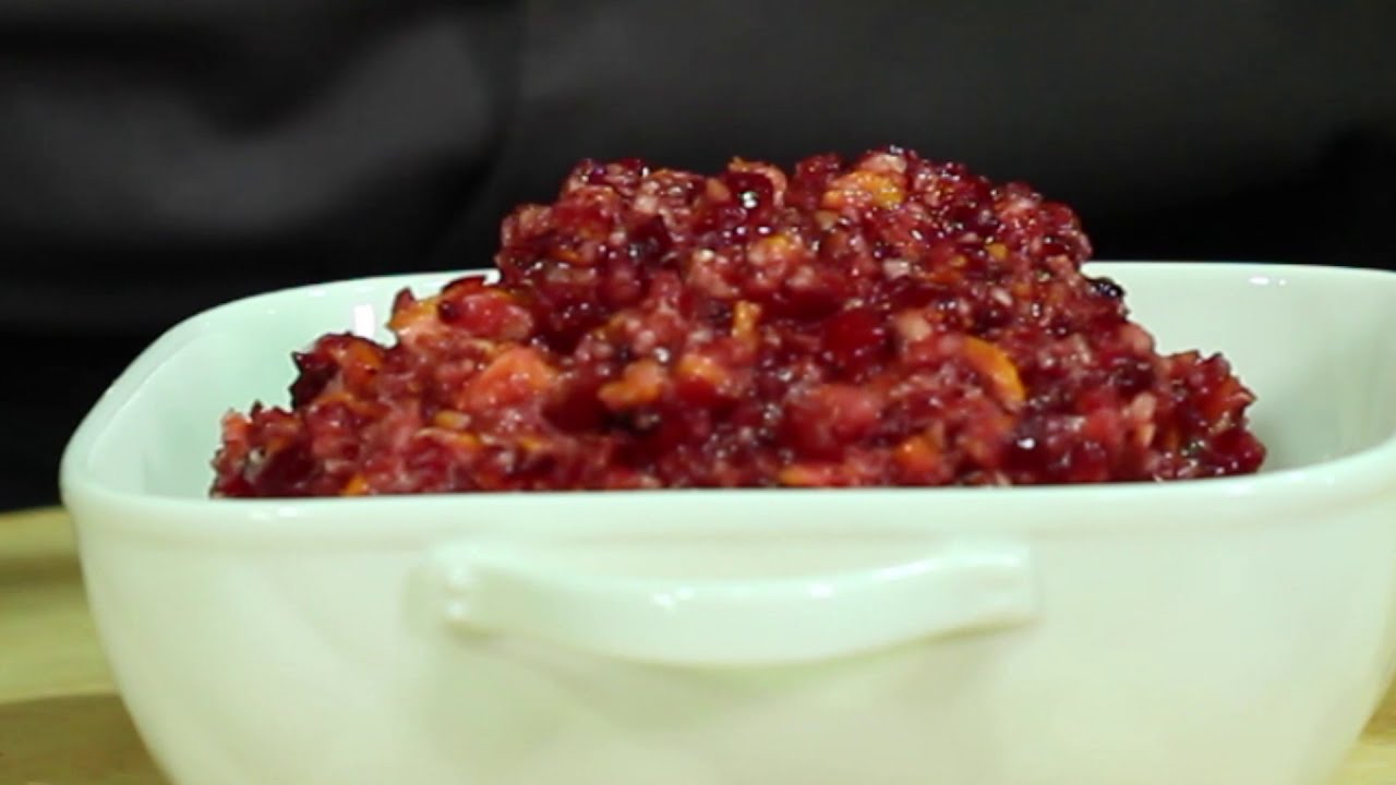Cranberry Relish - YouTube