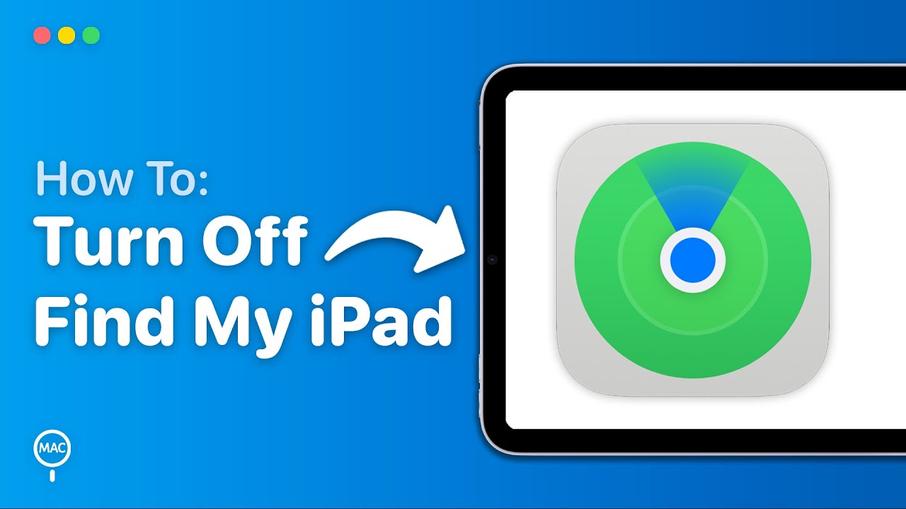 How To Turn Off Find My iPad | Easy Guide - YouTube