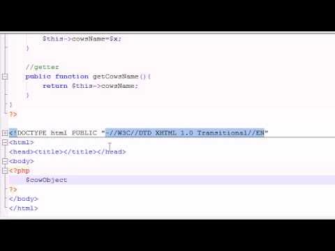 PHP Tutorial - 39 - Setters and Getters - YouTube