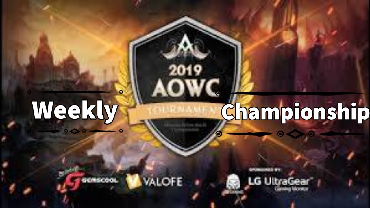 AOWC 2019 Weekly Championship - FULL TOURNAMENT - YouTube