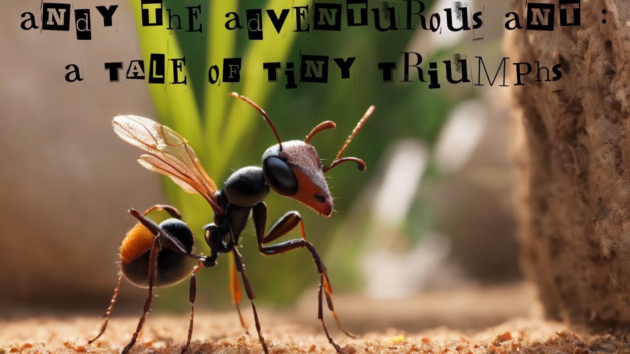 Andy the Adventurous Ant : A Tale of Tiny Triumphs | Kids Story | Story ...