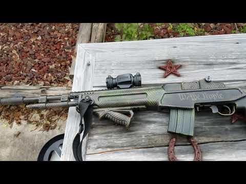 Mini 14 custom - YouTube
