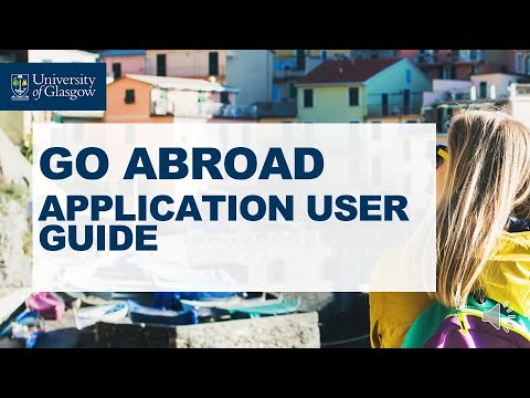 Go Abroad - Application User Guide - YouTube