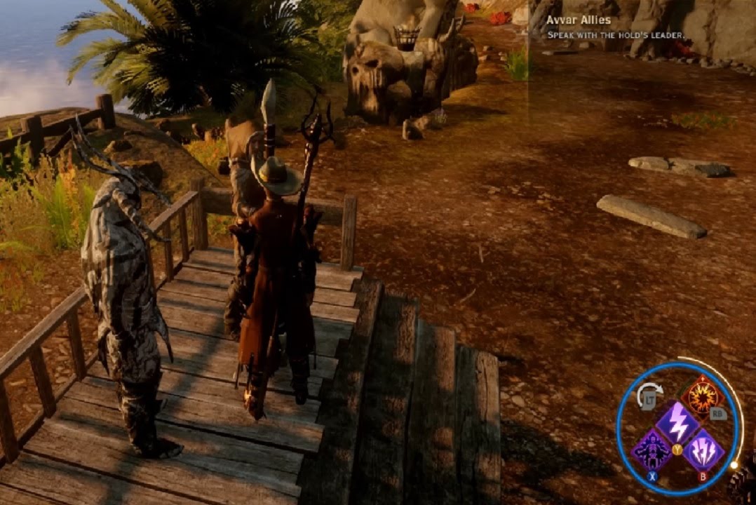 Dragon Age Inquisition Find Avvar Allies Quest - YouTube