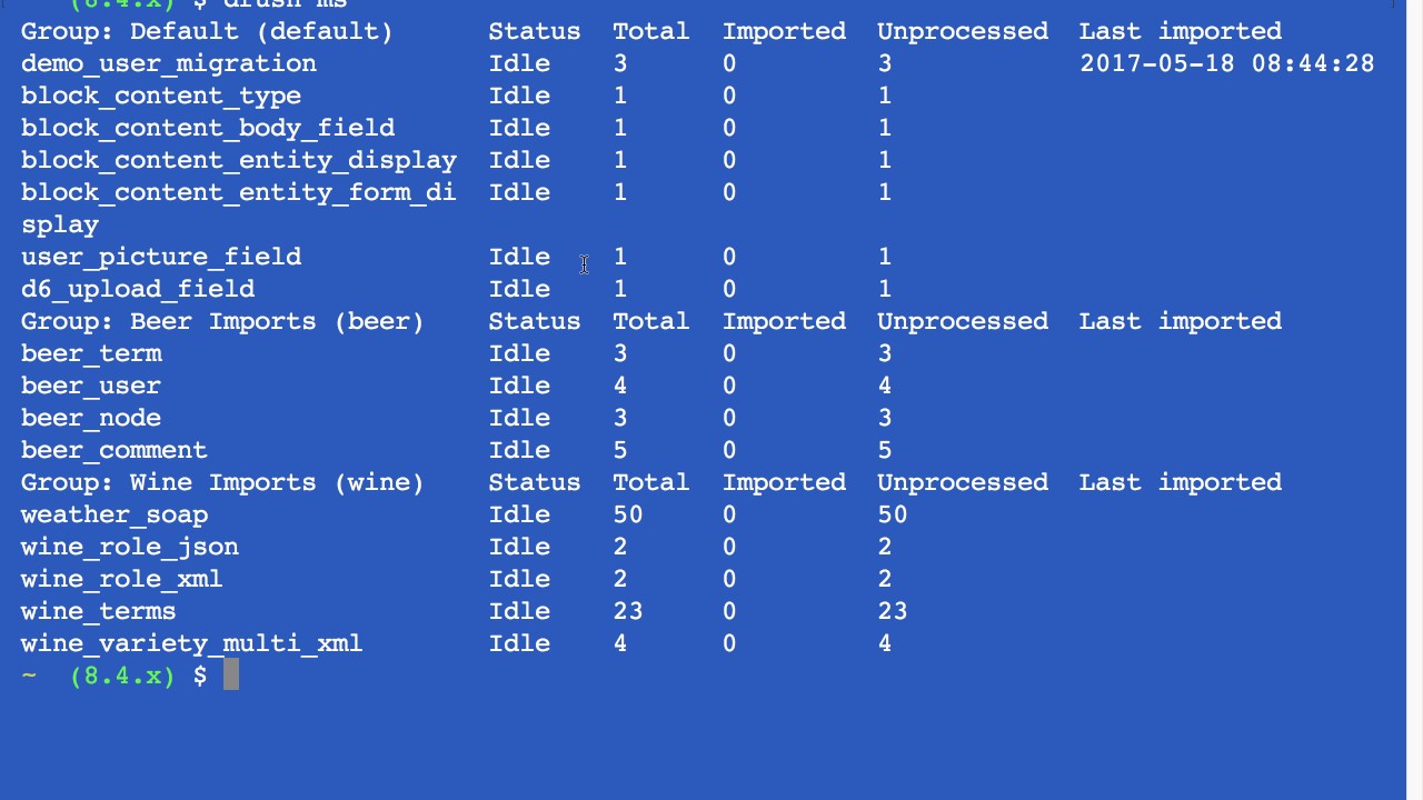 Migration log Manual testing - YouTube