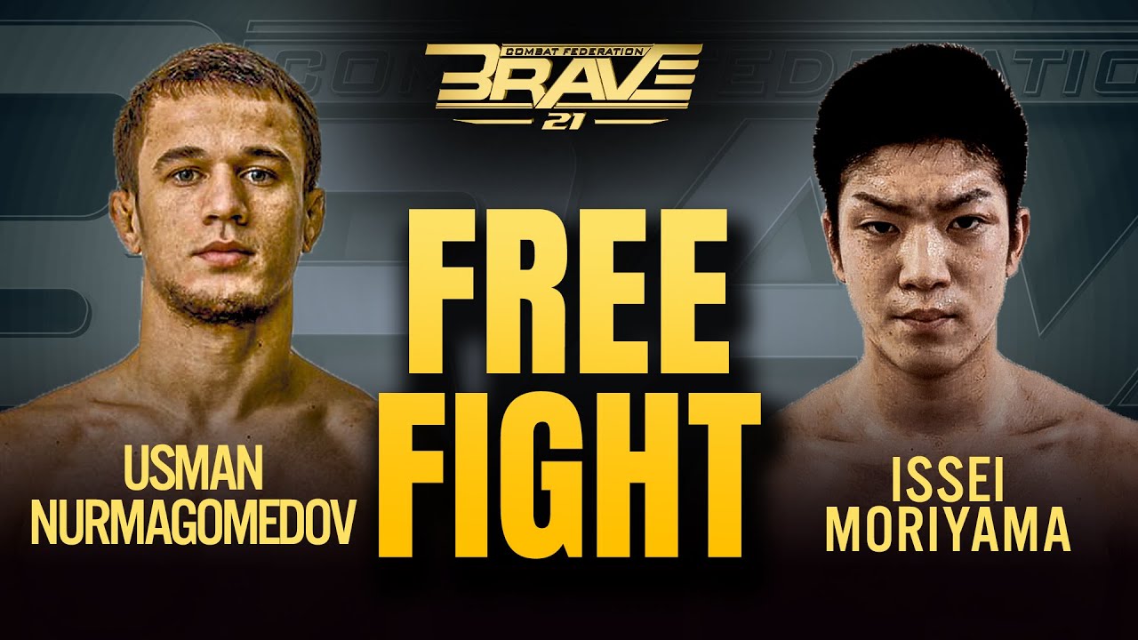 Usman Nurmagomedov vs Issei Moriyama | Full MMA Fight | BRAVE CF 21 ...