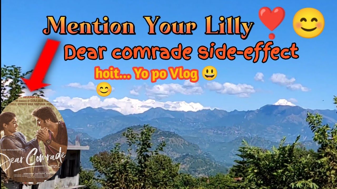 Dear Comrade scene vlog |Mention your lilly guys ️😊 #vlogs @Pawan Vlogs ...