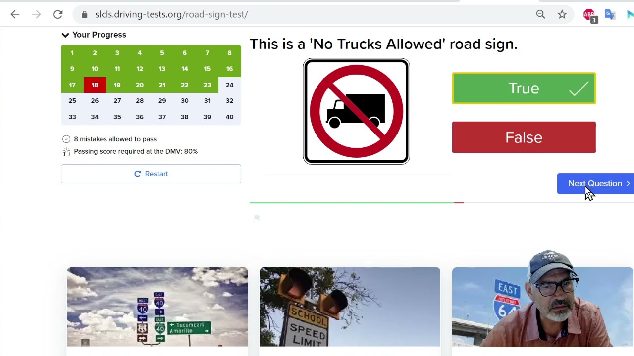 Prepare for the Utah Driving Permit with these True False Road Sign ...