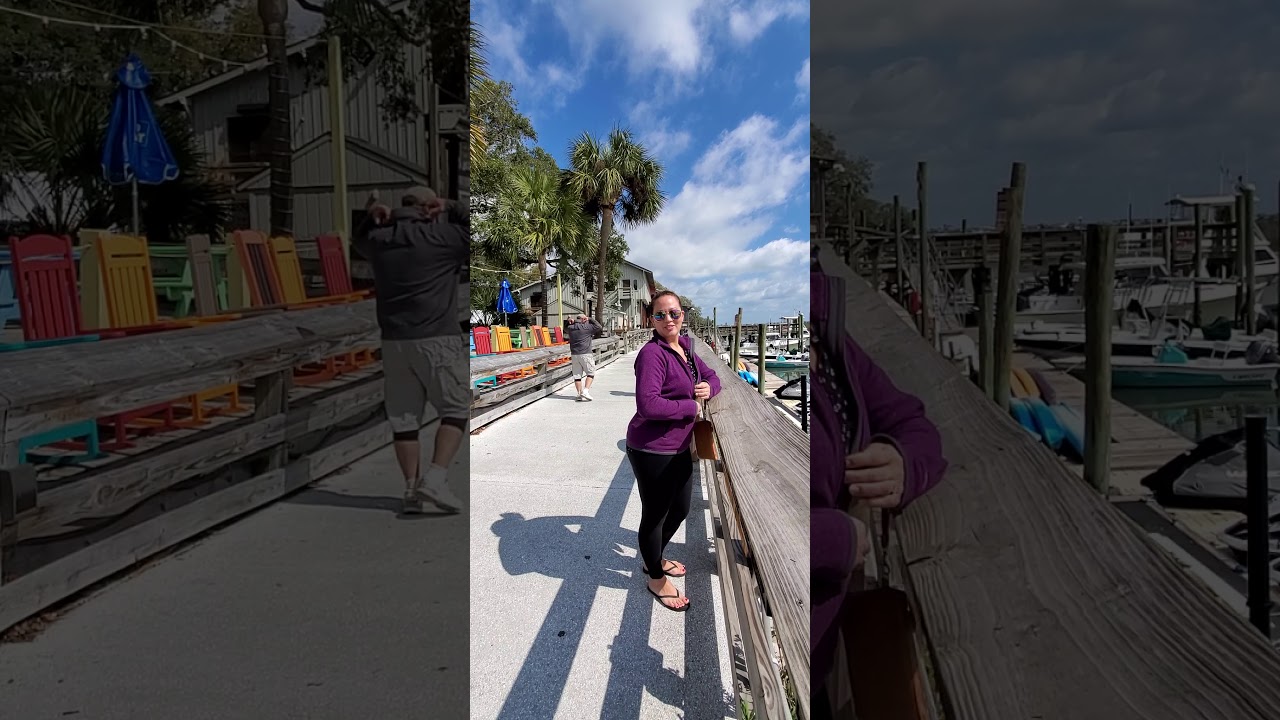 Day out at the Marsh Walk. Murrells inlet, SC - YouTube