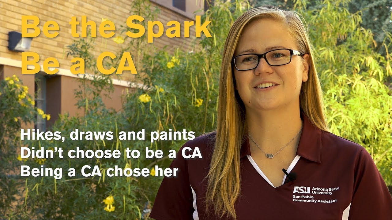 Megan - Community Assistant at Arizona State University - YouTube