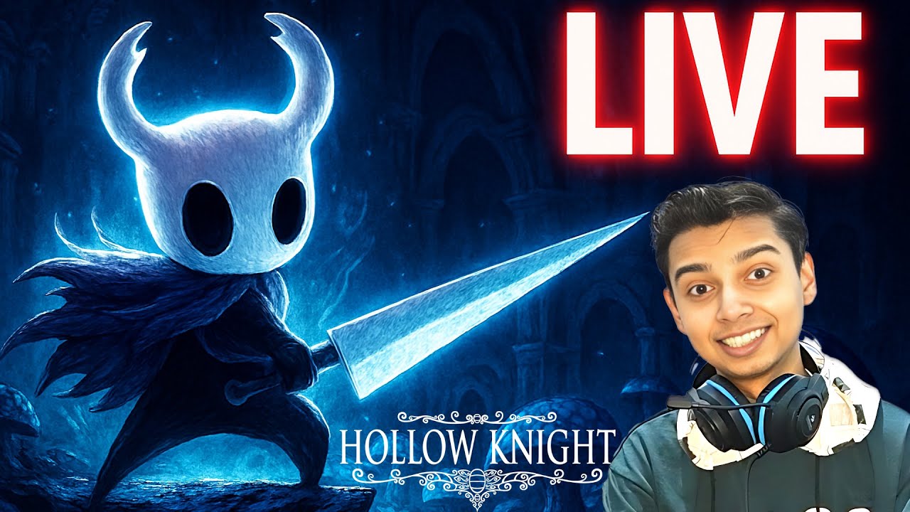 I Tried Hollow Knight for the First Time… and I’m Already Addicted! 🦋⚔️ ...